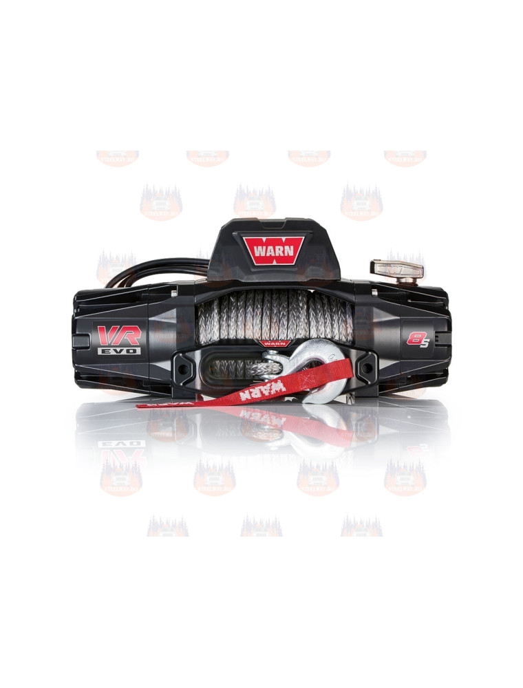 Troliu Warn VR EVO 8-S, 8000 lbs/3630 kg cu cablu sintetic