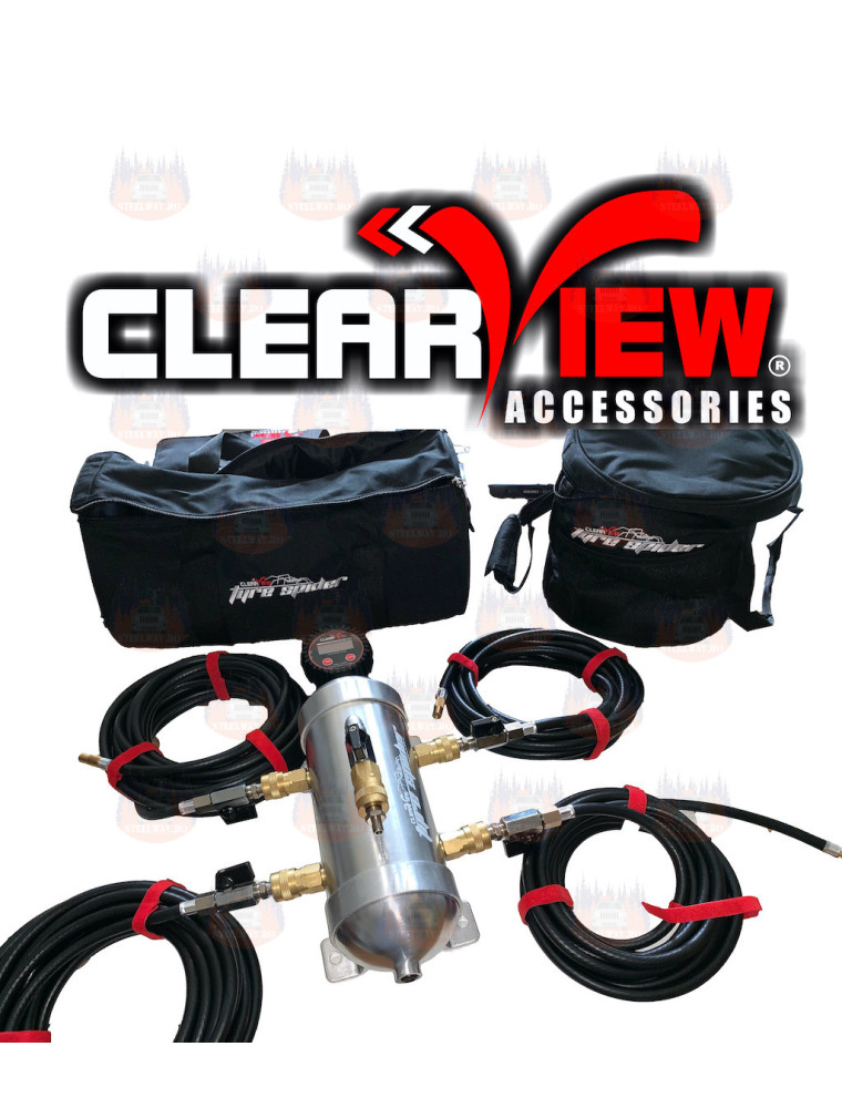 Sistem cu butelie de umflat roti CLEARVIEW TYRE SPIDER