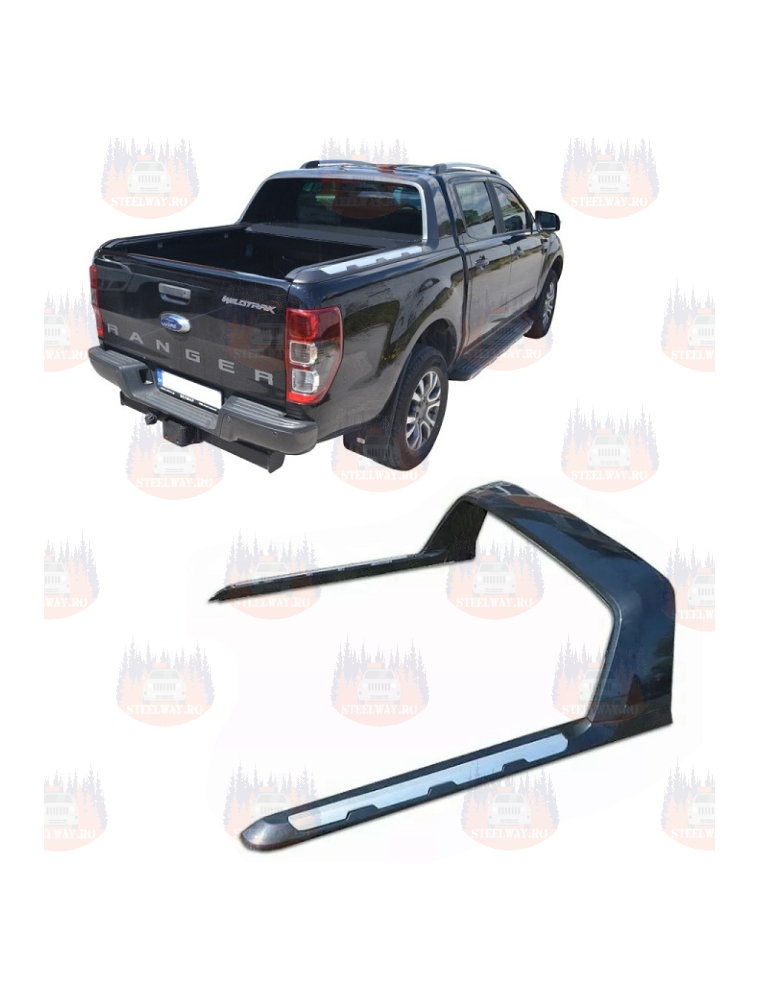 Roll bar Ford Ranger (T6) 2012-2016 ABS Sport Rollbar