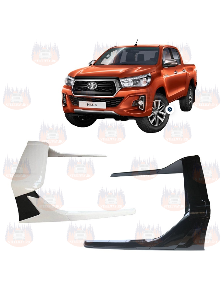 Roll bar Toyota Hilux (Revo,Rocco) 2015-2020 ABS Sport Rollbar