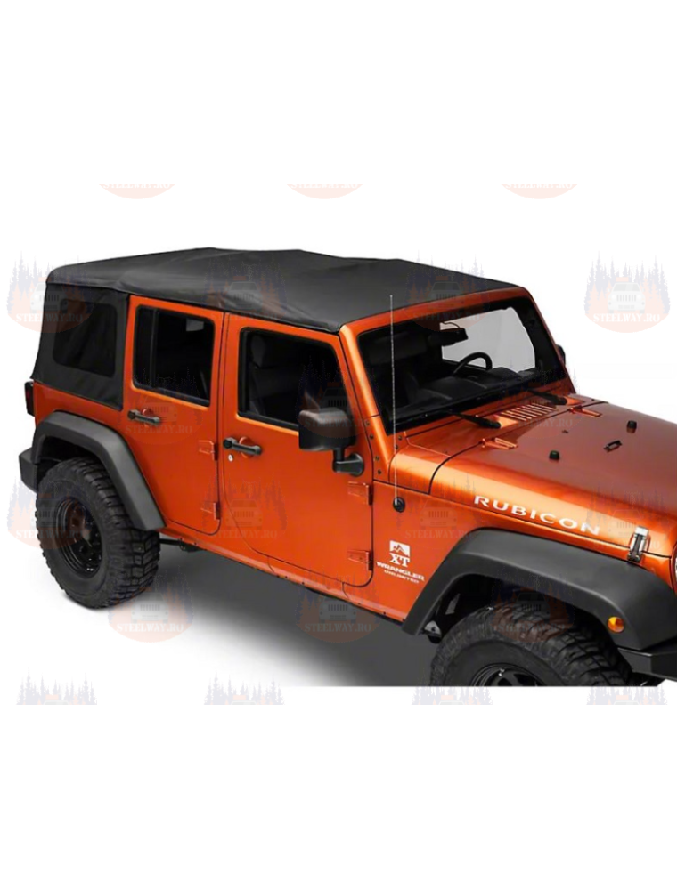 Soft top Jeep Wrangler JK 2007-2018 Negru Replay Soft Top 4 USI