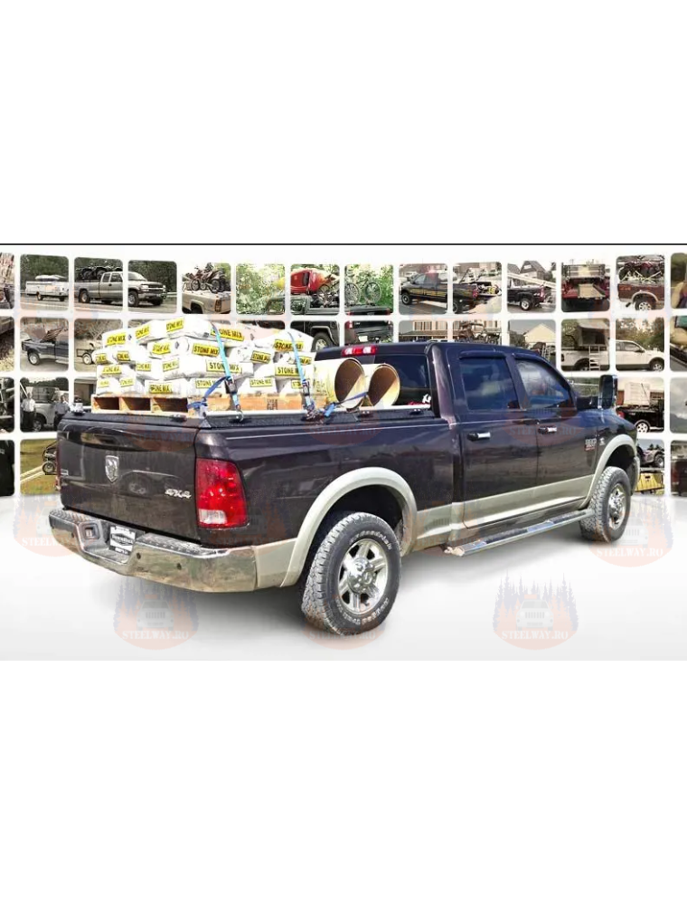 Capac rigid Diamondback HD Rugged Black 09-18 RAM 1500 / 10-21 RAM 2500 ...