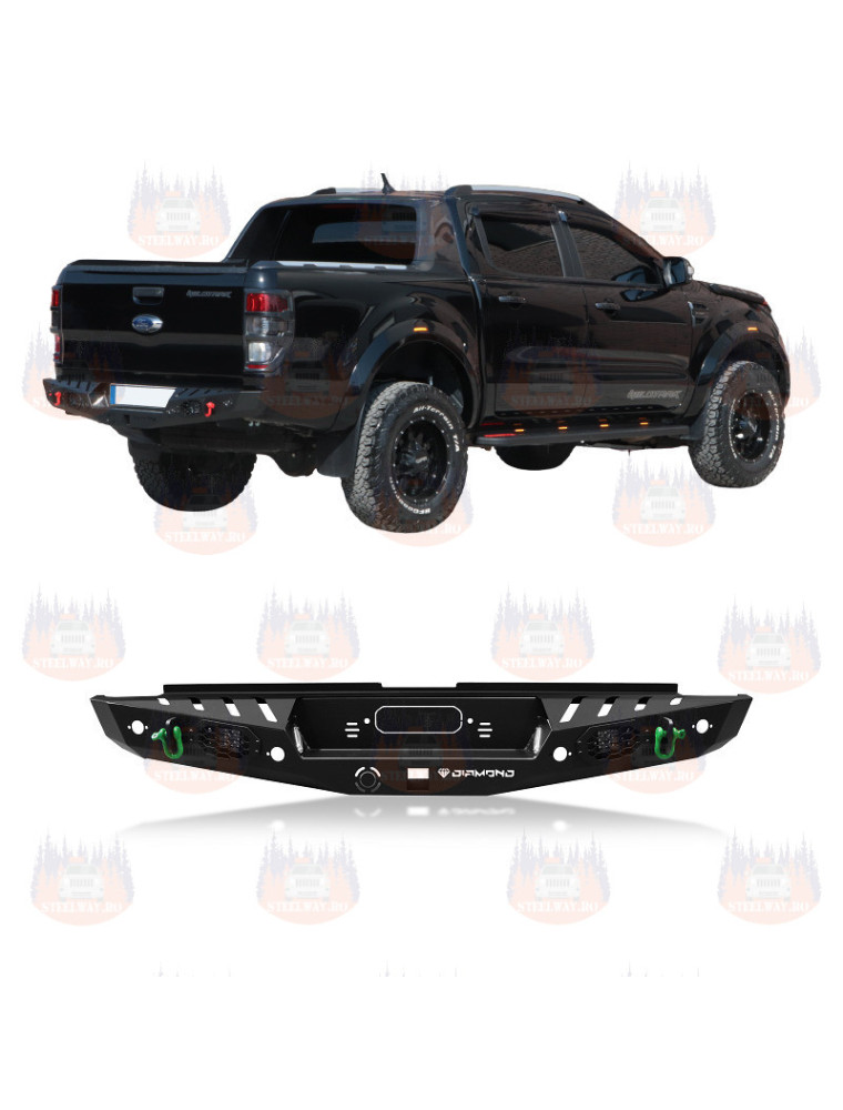 Bara spate metal Ford Ranger (T7/T8) 2016+