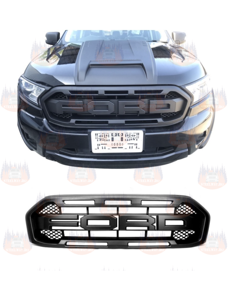 Masca Ford Ranger XLT (T8) 2019+ tip Raptor