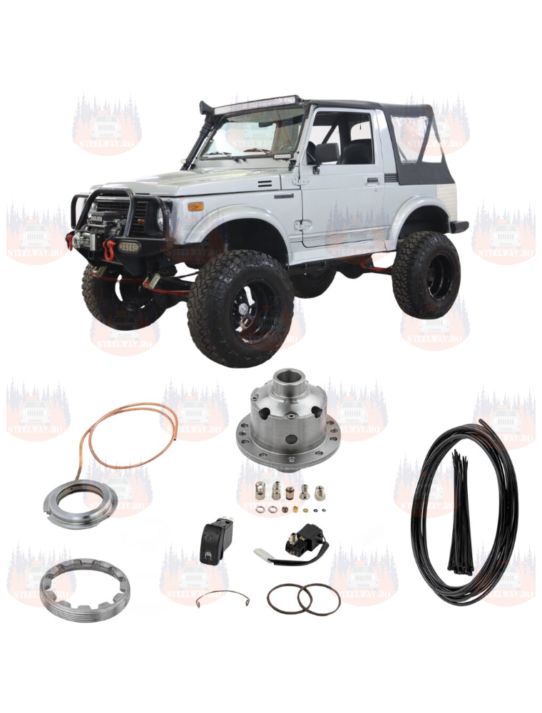 Suzuki Samurai 1983-1998 Air Locker Differential Blocant fata arc cu ...