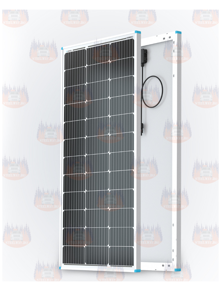 2 x 100 W/12V Panou solar rigid monocristalin compact