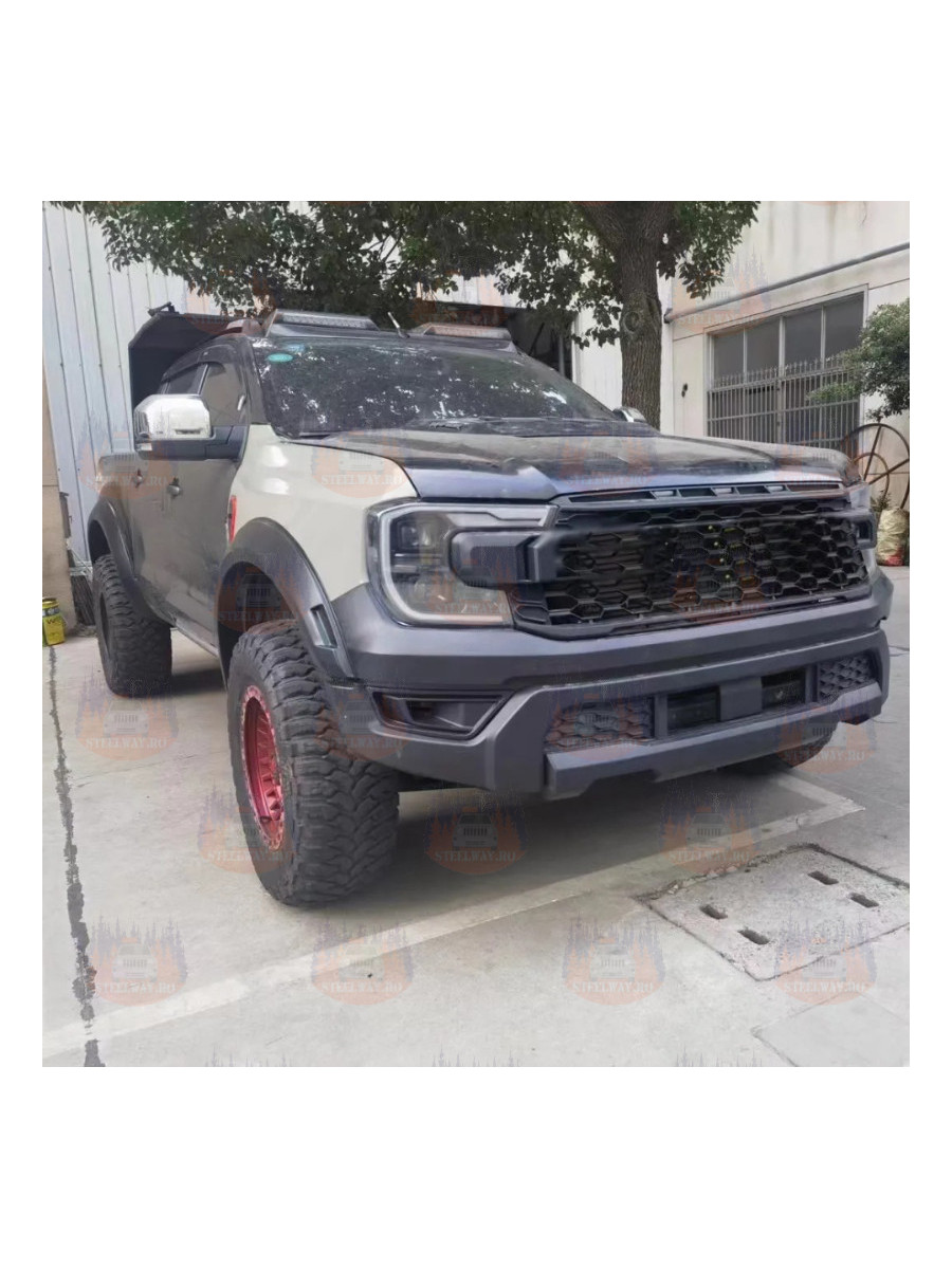 Transformare Ford Ranger T9 (XL/XLS/XLT) Wildtrack 2023+ Body Kit in ...