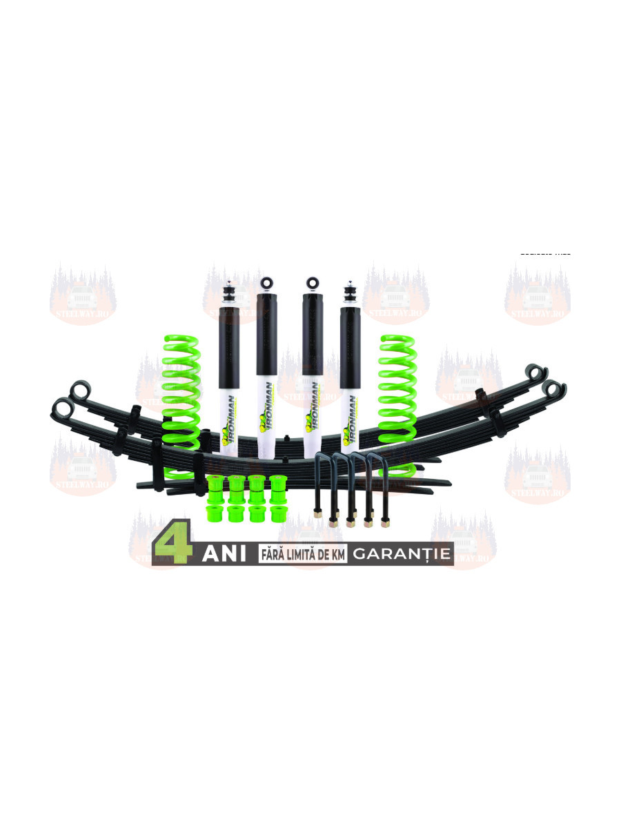 Isuzu D-max 2019 +, Kit cu amortizoare Nitrogas lift 50 mm fata de ...