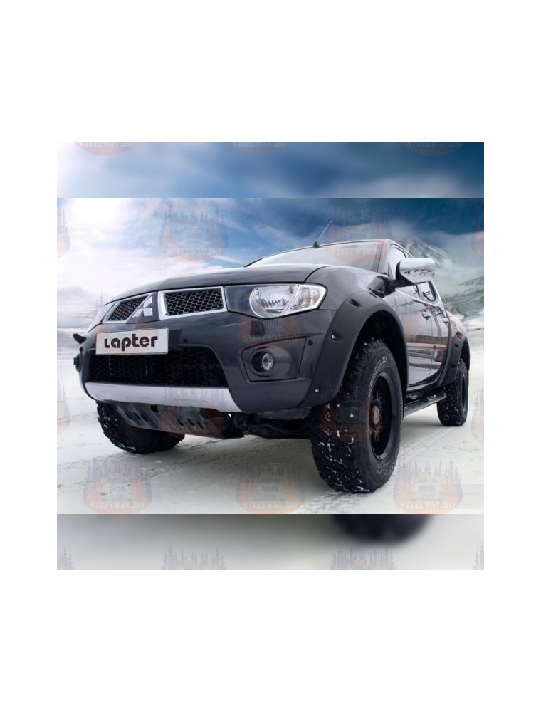 Set 4 x Overfendere Mitsubishi Warrior / Triton / Animal L200 2005-2010